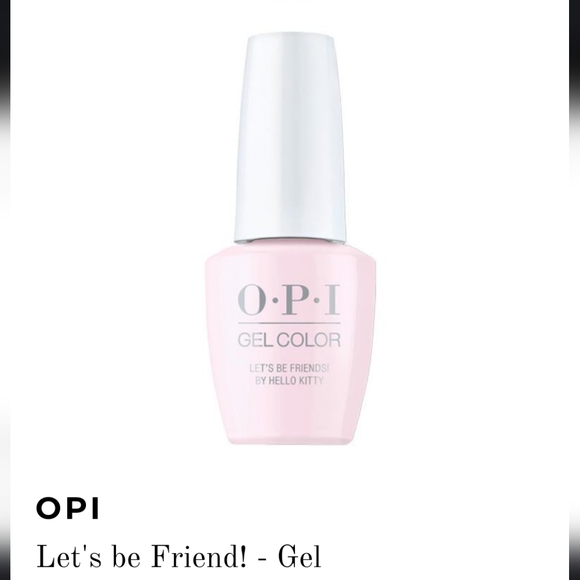 OPI | Makeup | Opi Gel Polish Lets Be Friends Hello Kitty Collection ...